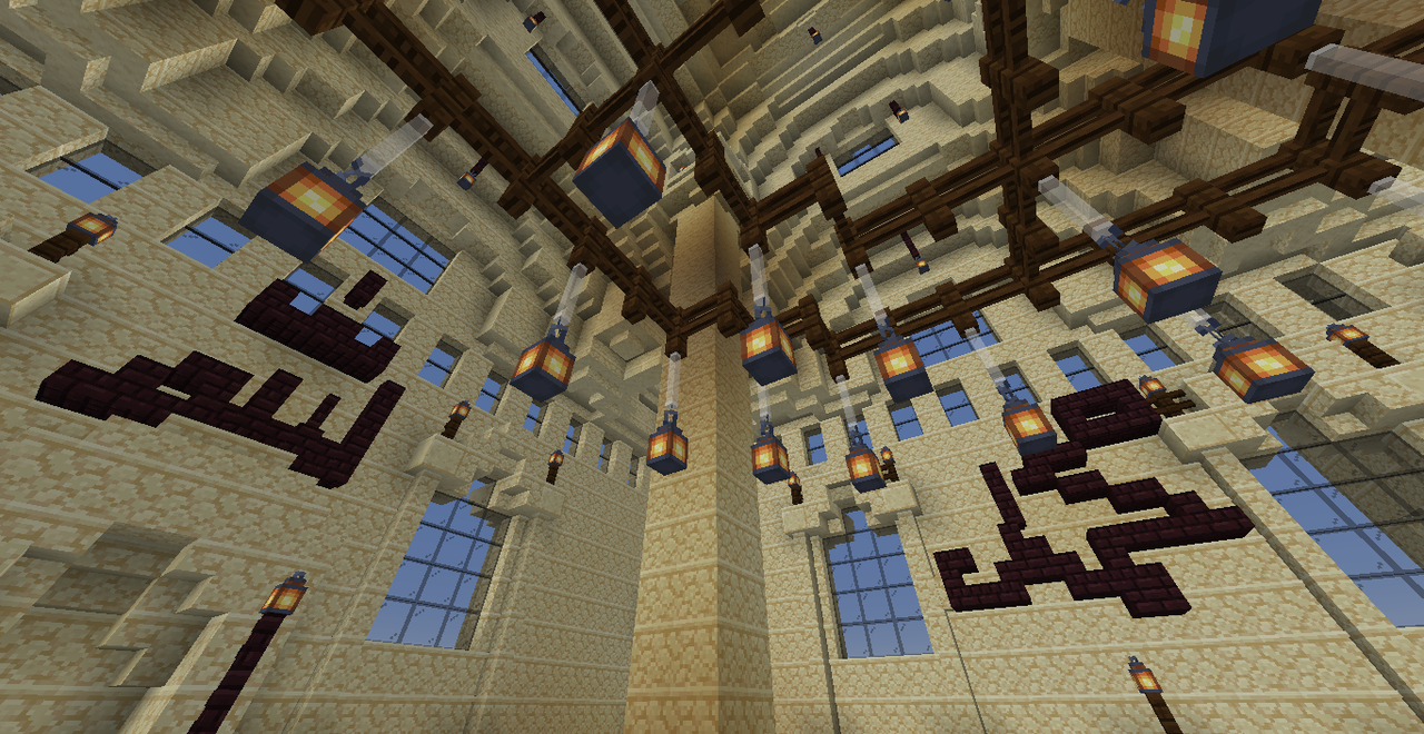 The White Crescent (Ramadan Mosque) Minecraft Map