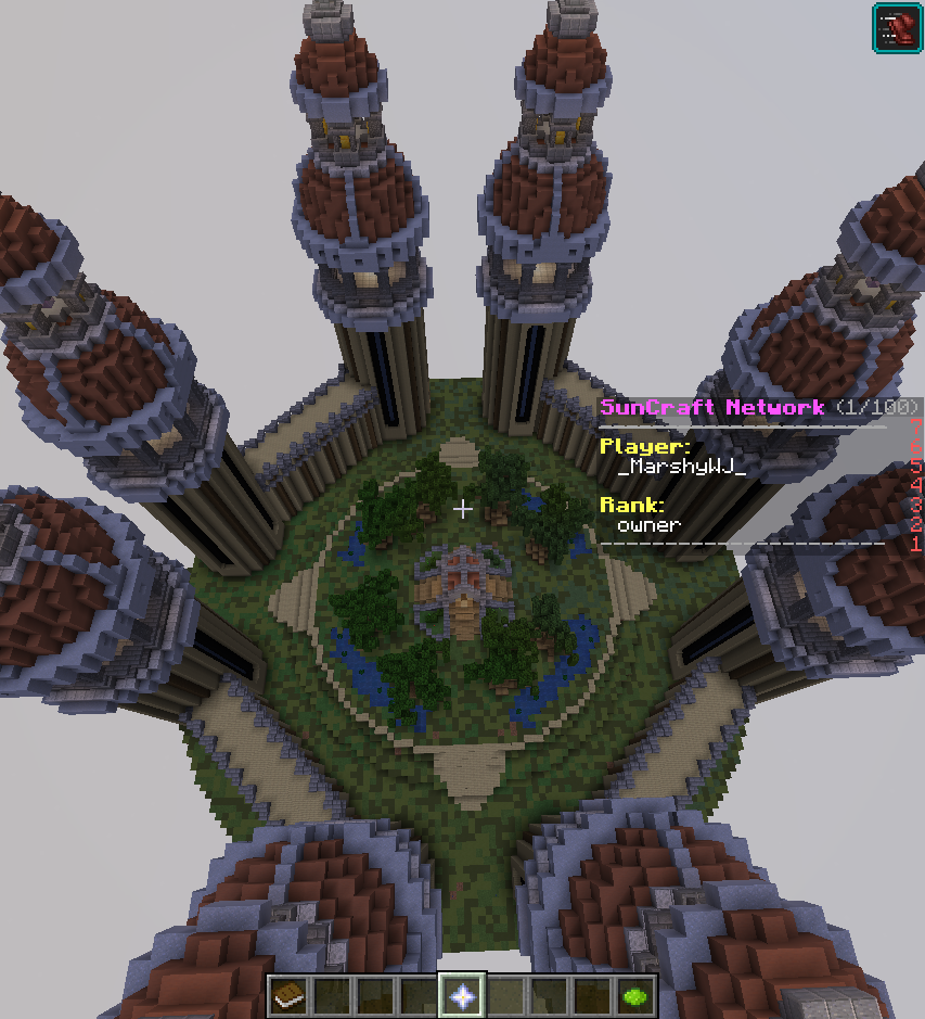 The SunCraft Network (Survival/Creative/Factions/Minigames/Survival Games) Minecraft Server