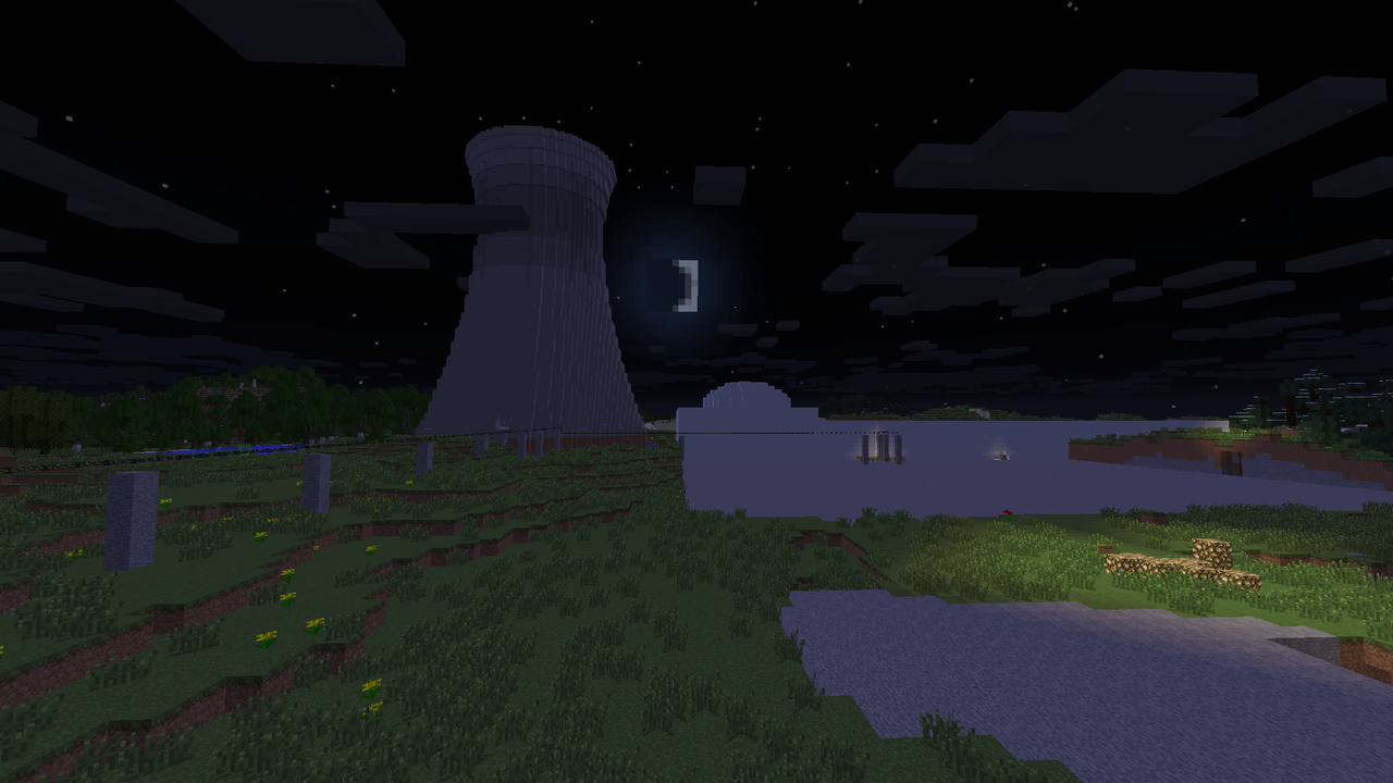 Atomkraftwerk Minecraft Map