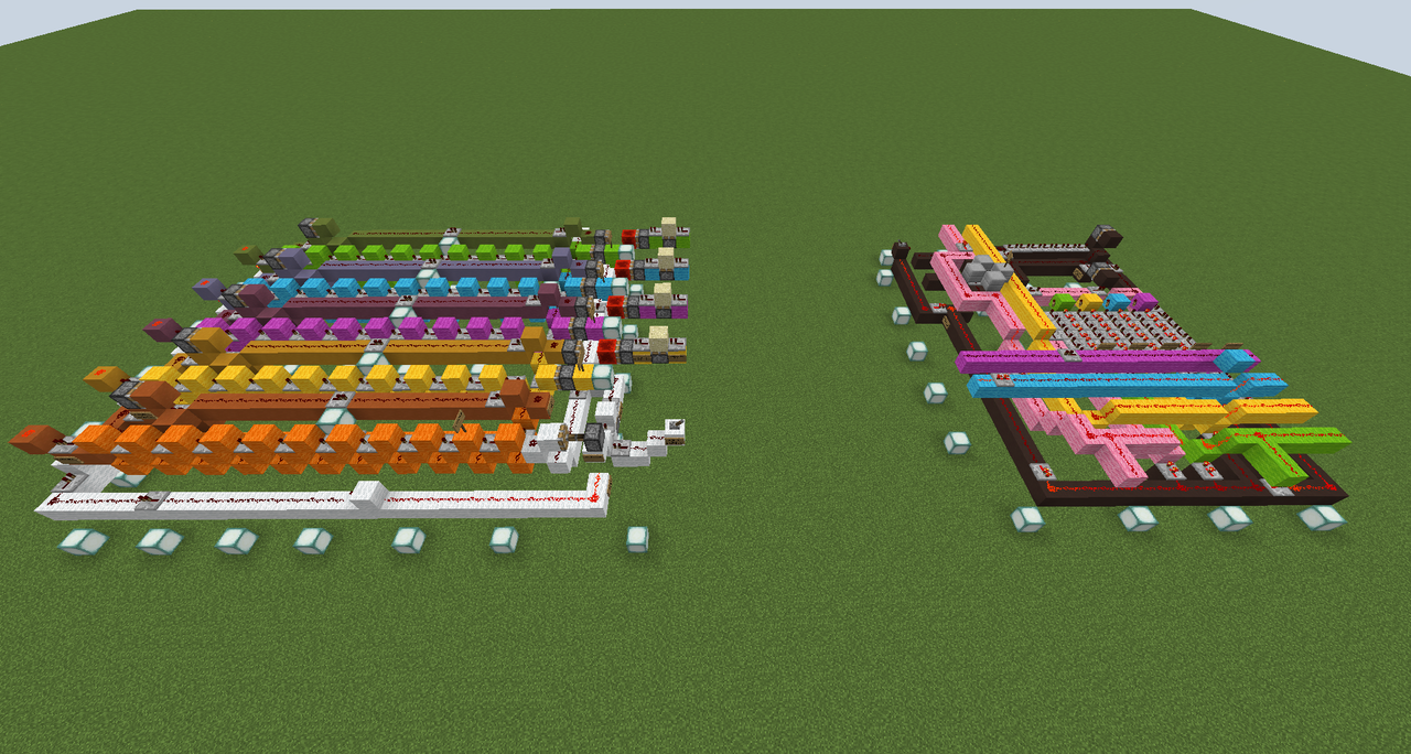 Street intersection - traffic lights Minecraft Map