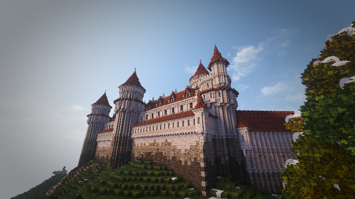 Hilltop Château Minecraft Map