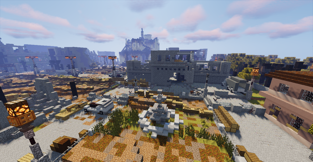 World War II at Wesel 1945 Minecraft Map