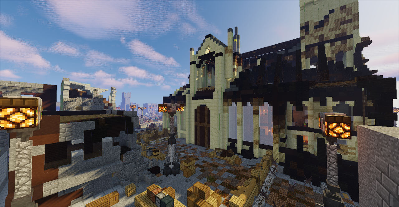 World War II at Wesel 1945 Minecraft Map