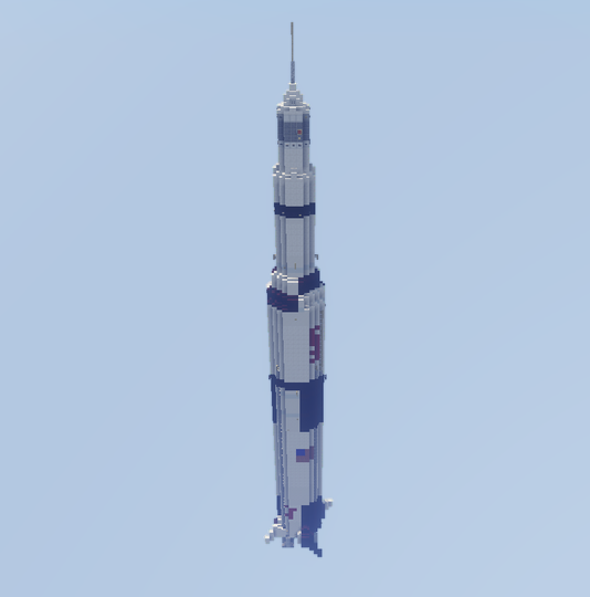Saturn V Minecraft Map