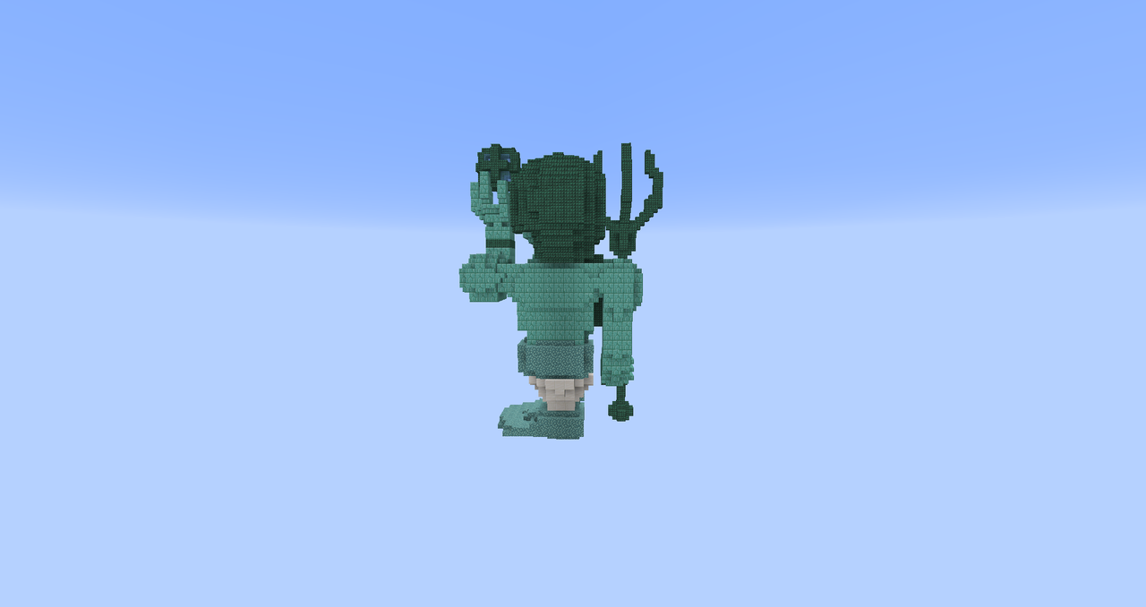 Porseidon Statue Minecraft Map