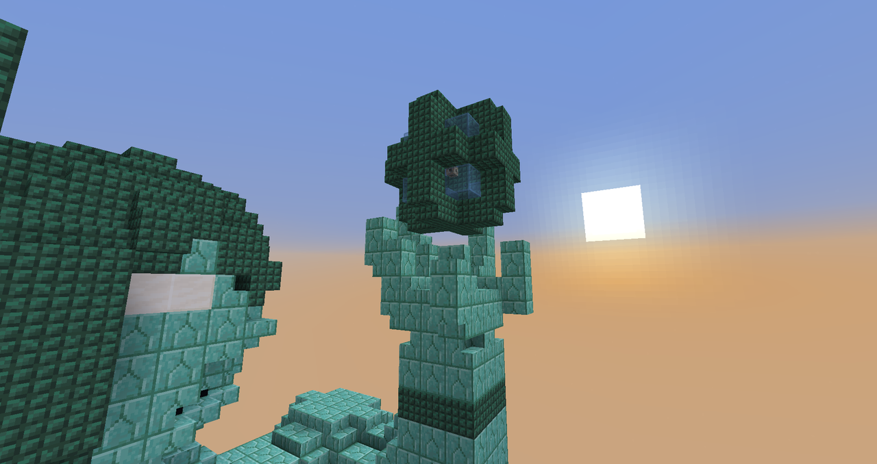 Porseidon Statue Minecraft Map