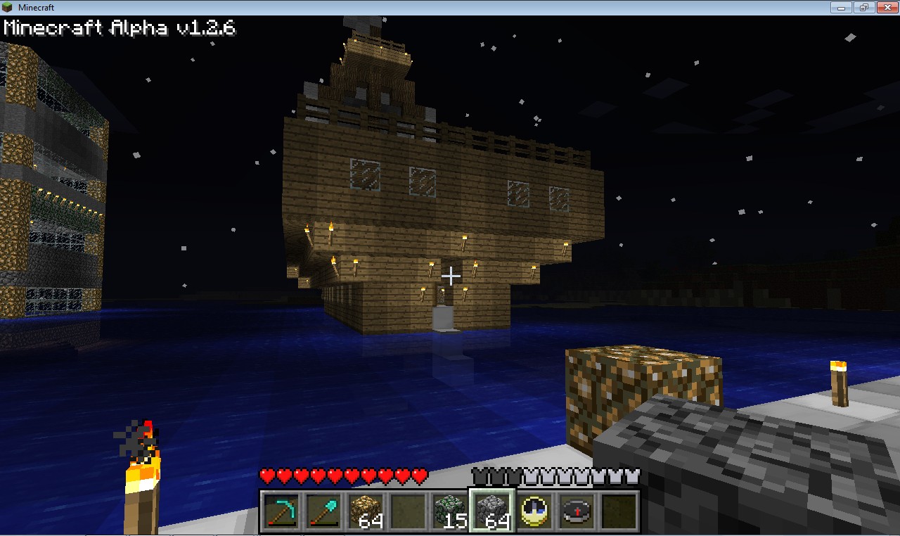 Castle, and Pirate Ship Minecraft Map