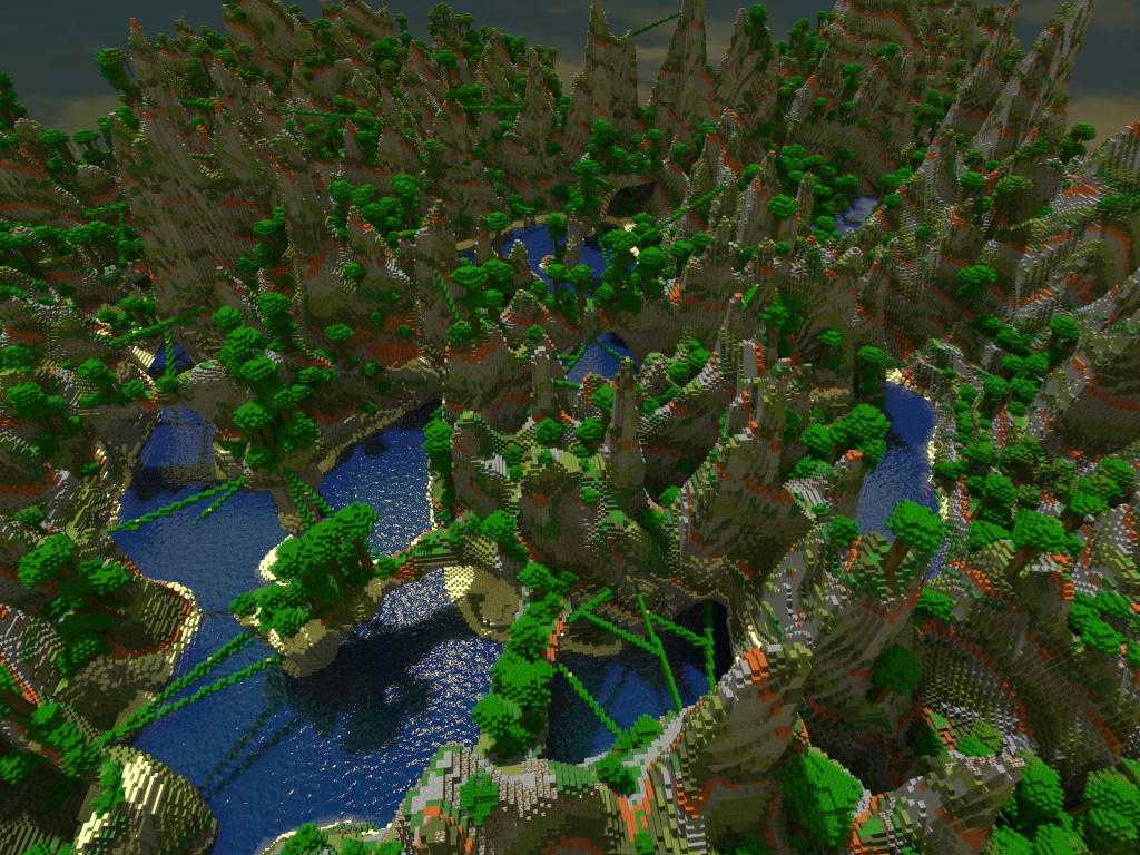 Skylands, the Ancient World / Modded Adventure Minecraft Map