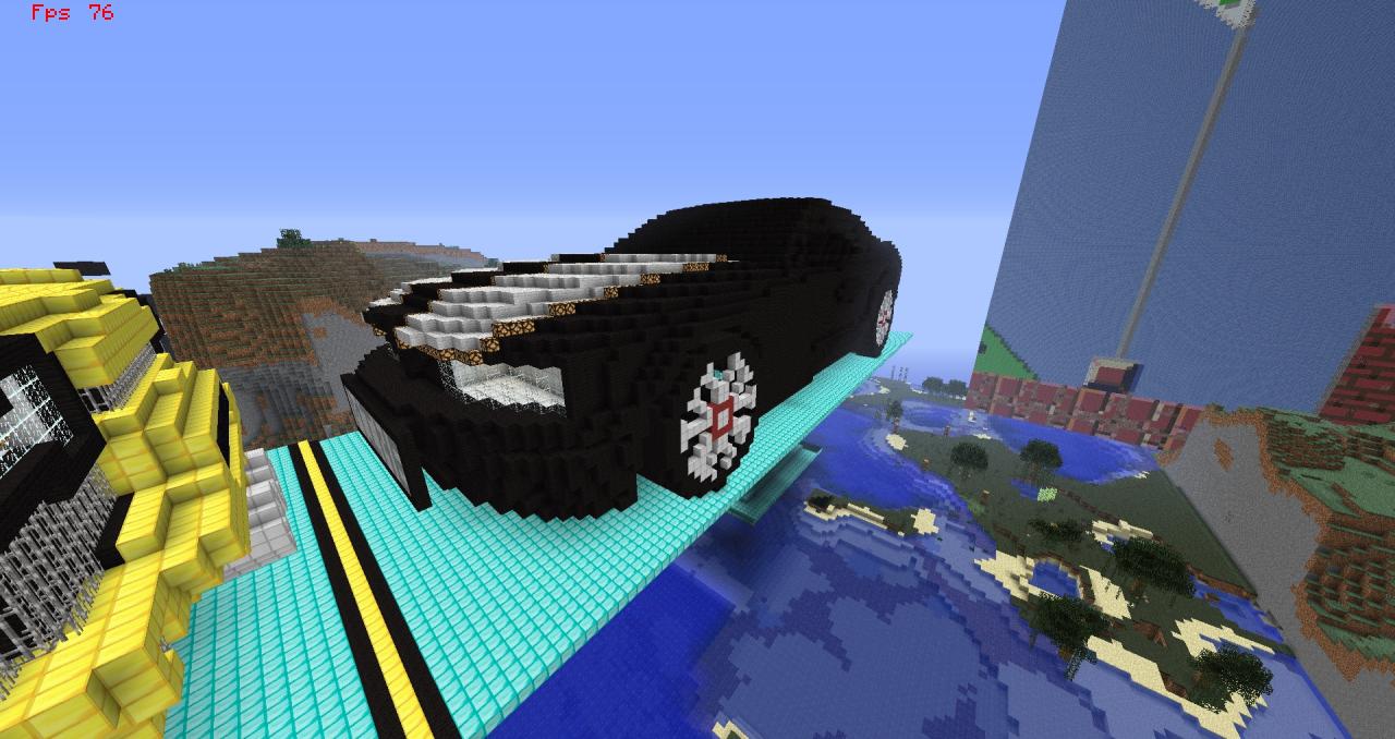 Huge 3D Car Show (15 cars done) Minecraft Map