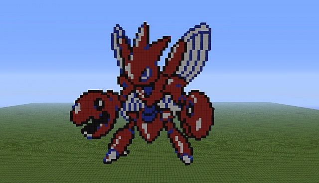 Pokemon Pixel Art (201 - 220) Minecraft Map