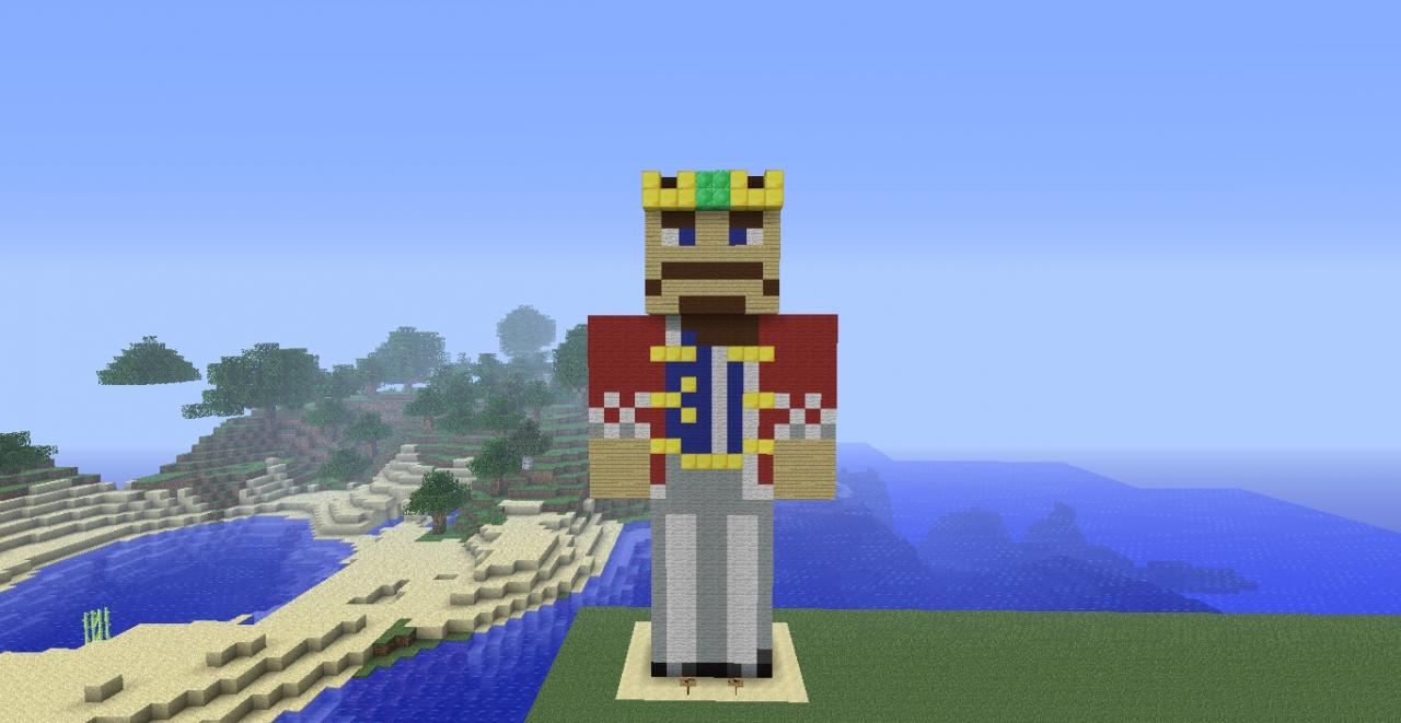 My Statue Of Captain Sparklez Minecraft Map