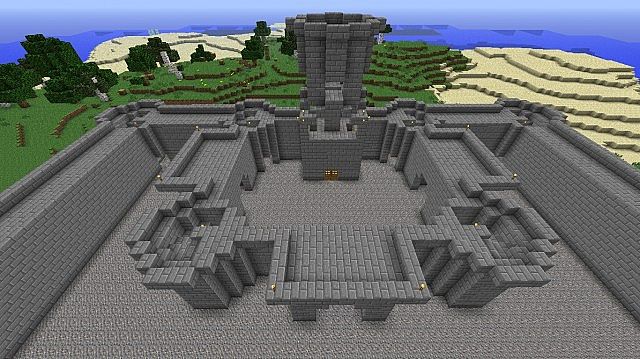 Concrete Castle Minecraft Map