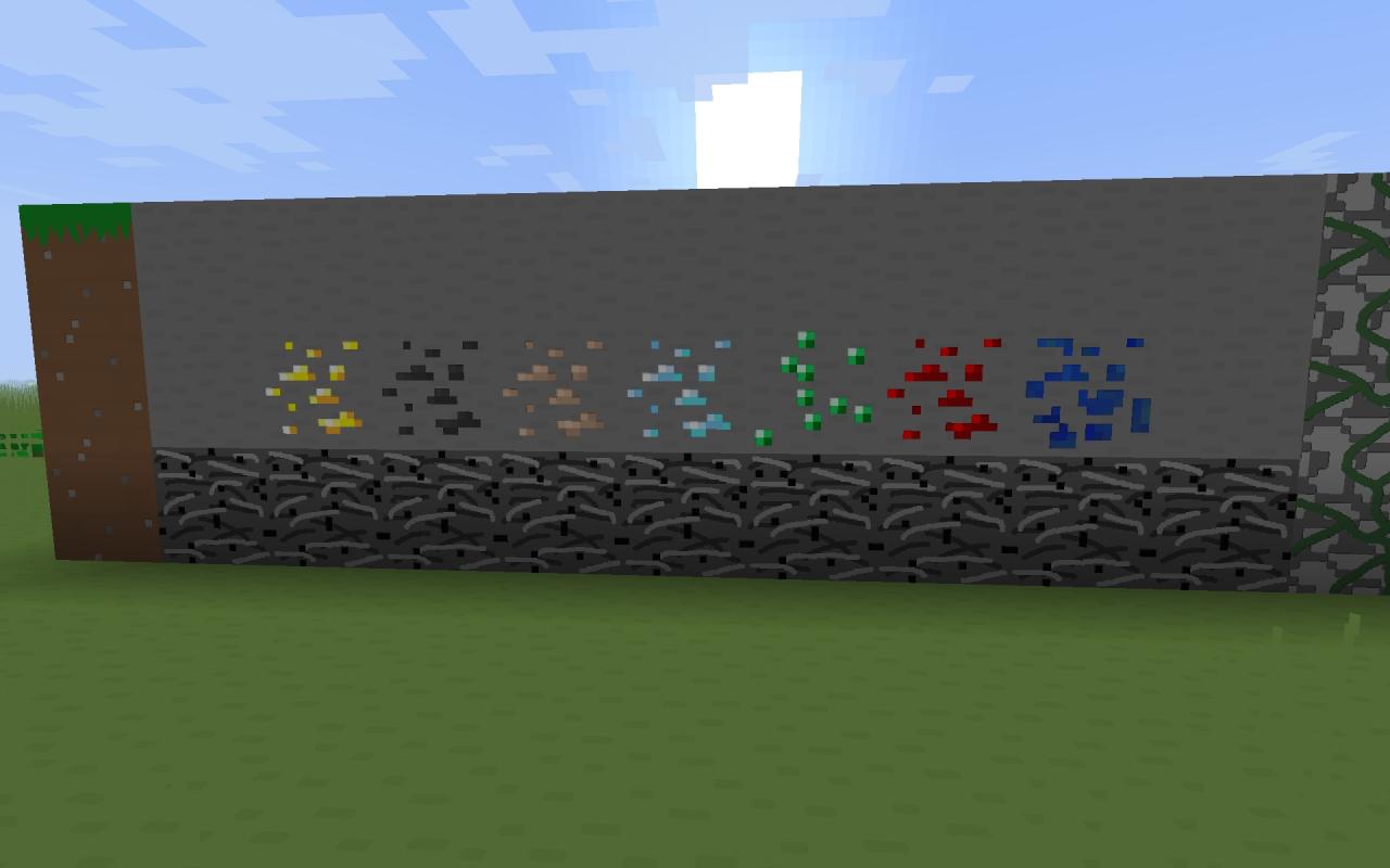 smooth default, 3D BLOCKS!!! Minecraft Texture Pack