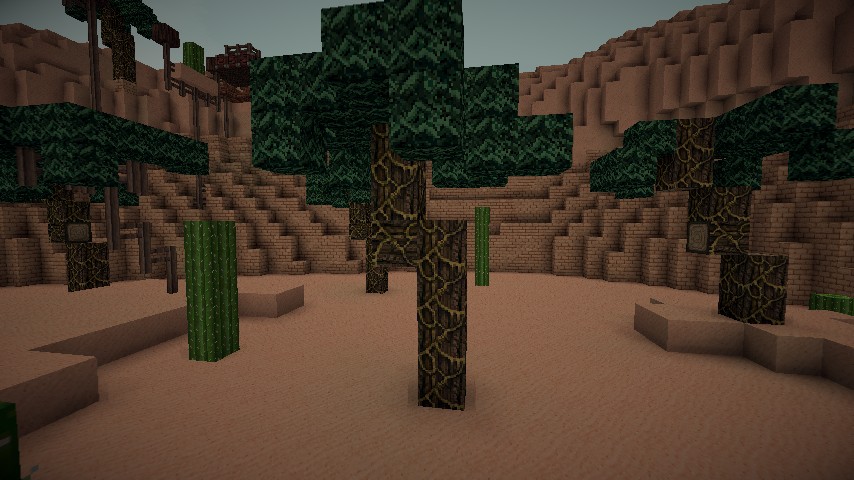Desert Crater - Great for PvP arenas ! ★ Available for download ! Minecraft Map