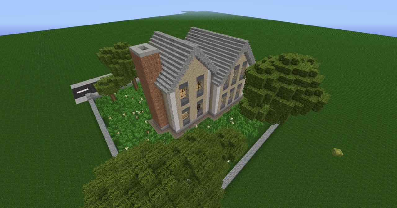 20th Century House Minecraft Map