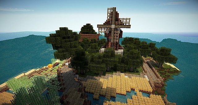 Lonely Medieval Island: Eluria Island Minecraft Map