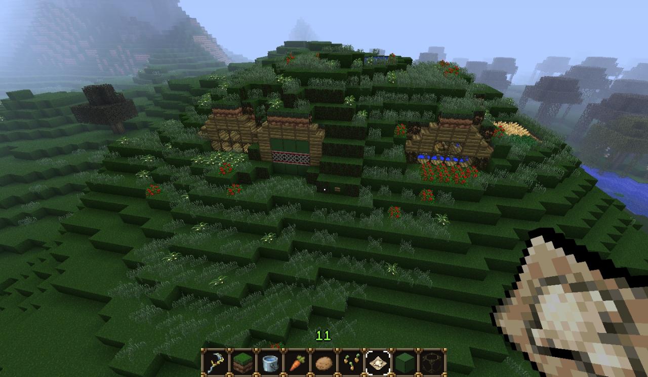 Hobbit Hole Minecraft Map