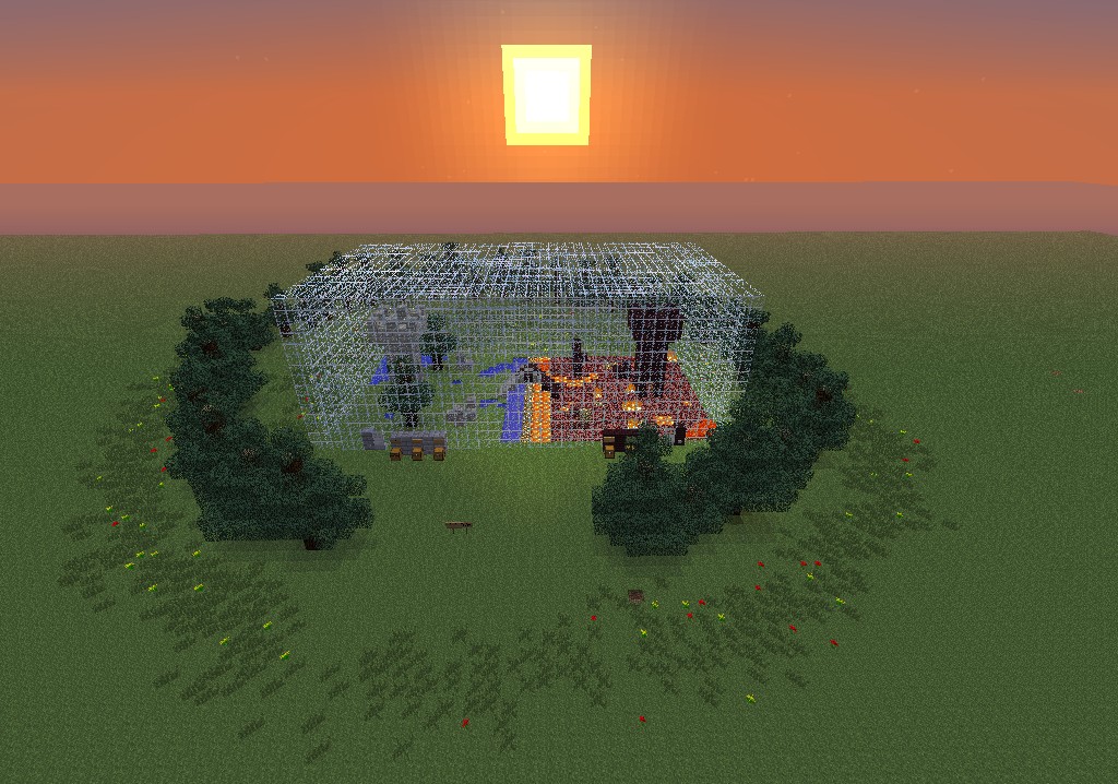 Overworld vs. Underworld Mini-PVP Series Minecraft Map