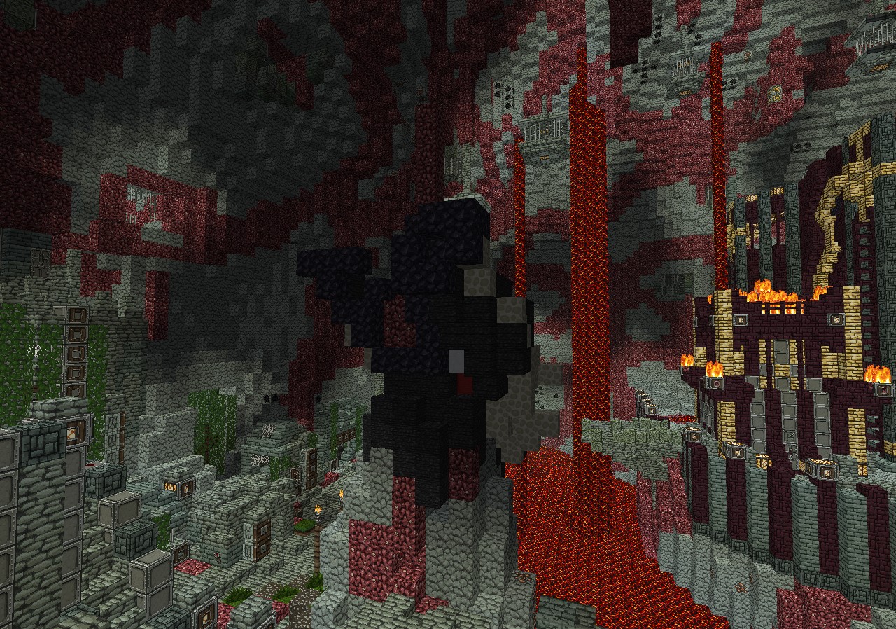 The Fortress of Decadence Minecraft Map