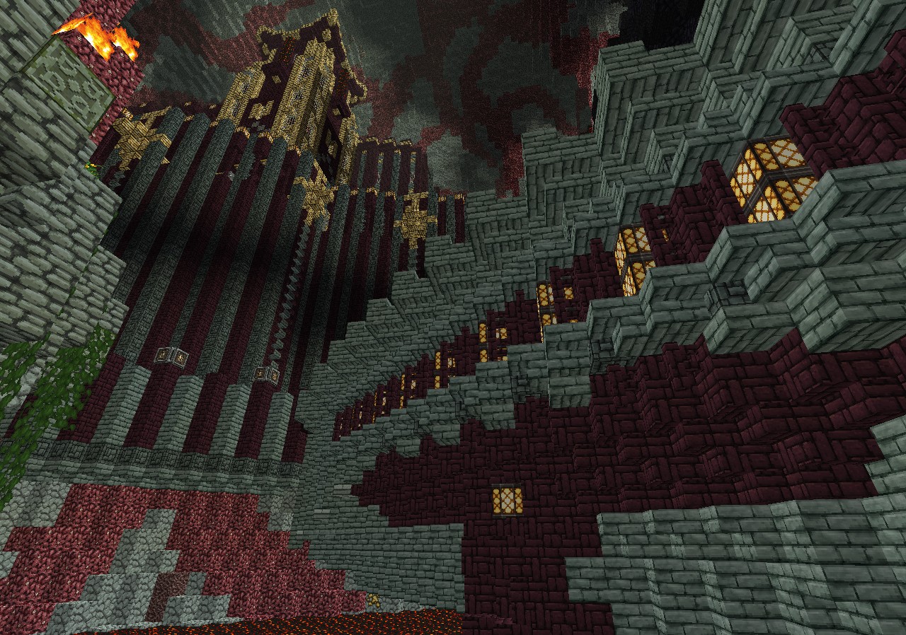 The Fortress of Decadence Minecraft Map