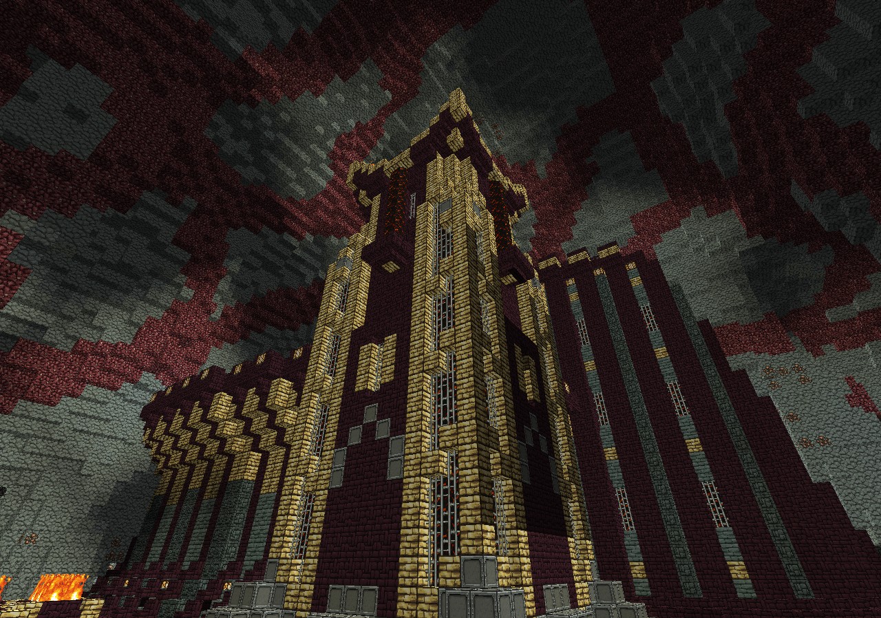 The Fortress of Decadence Minecraft Map