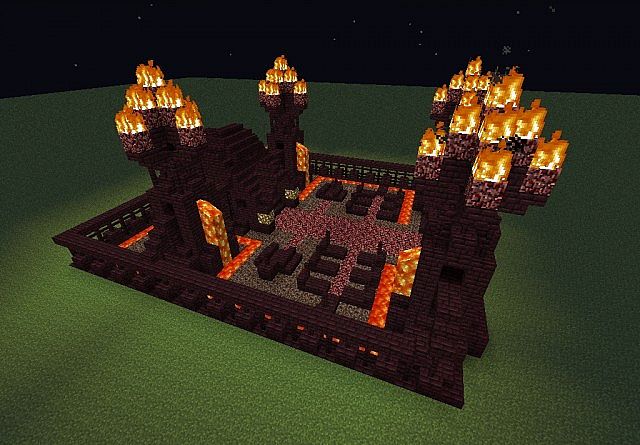Nether Entrance Minecraft Map