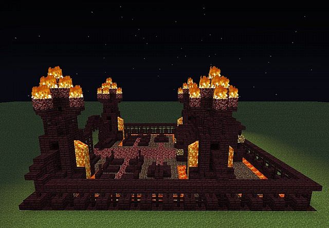 Nether Entrance Minecraft Map