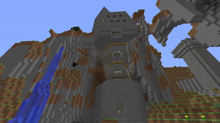 Mountain Castle Minecraft Map