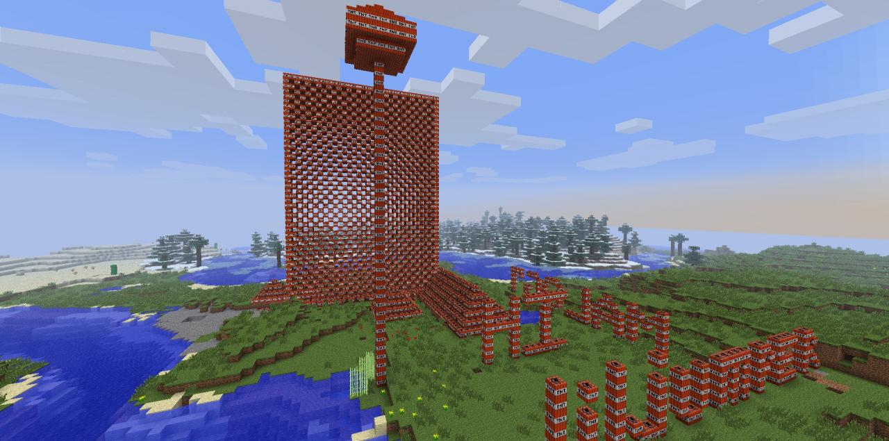 TNT World Minecraft Map