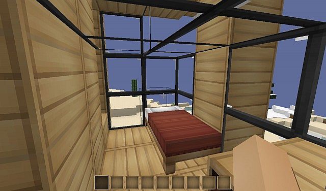 Small Modern House (6x6) Minecraft Map