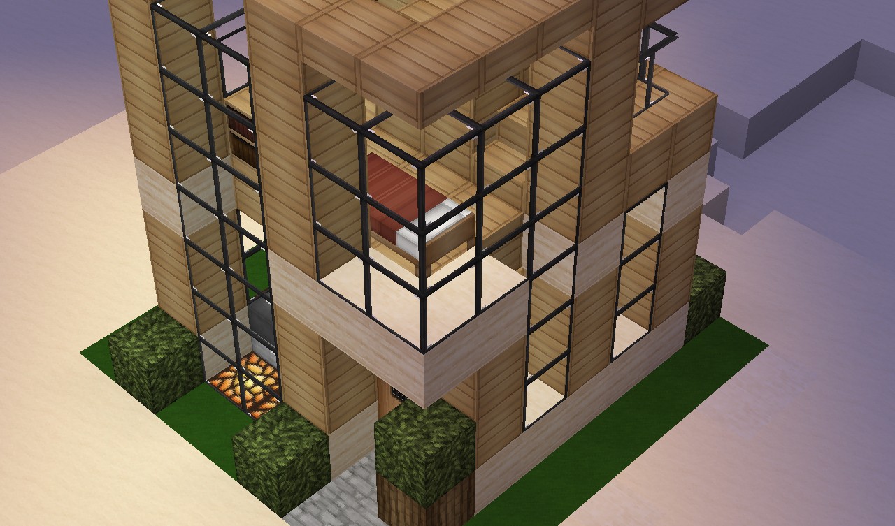 Small Modern House (6x6) Minecraft Map