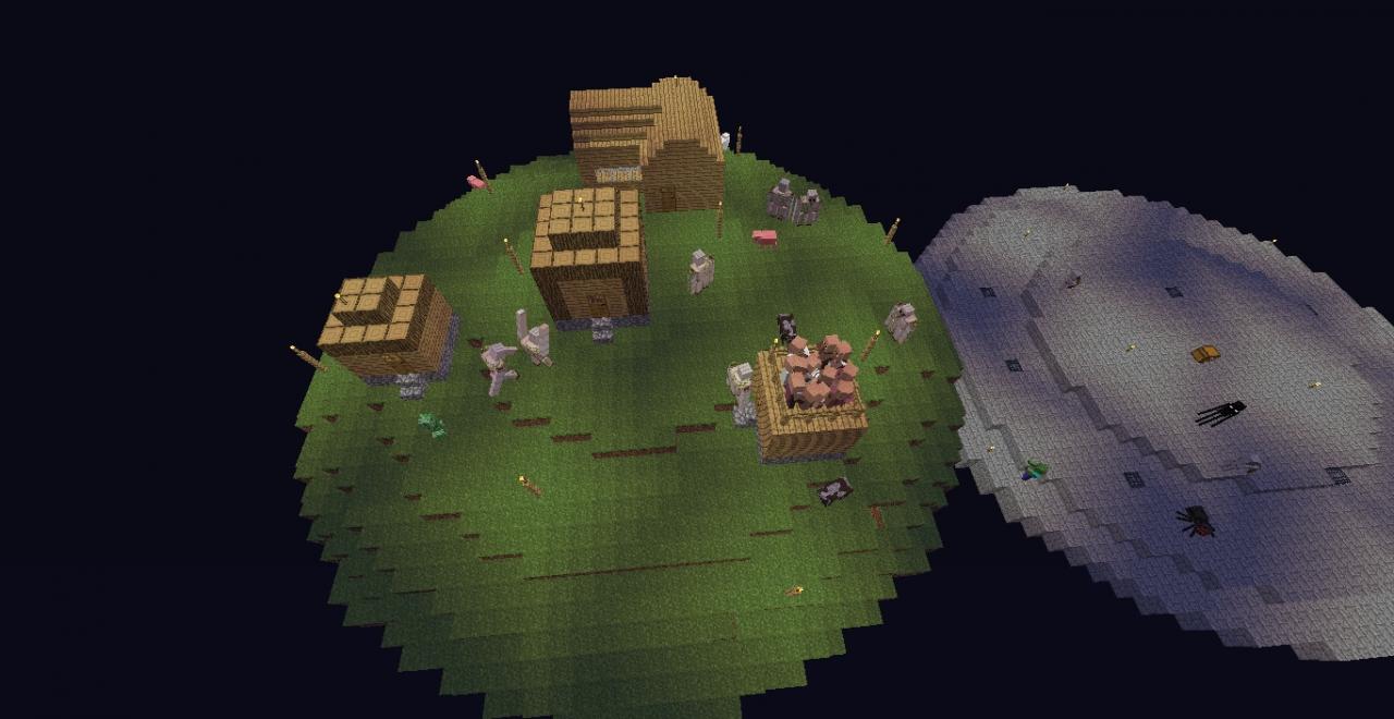 Spheres Survival Challenge Minecraft Map