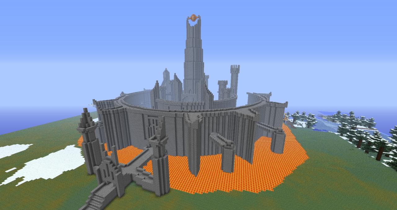 Barad Dûr Minecraft Map