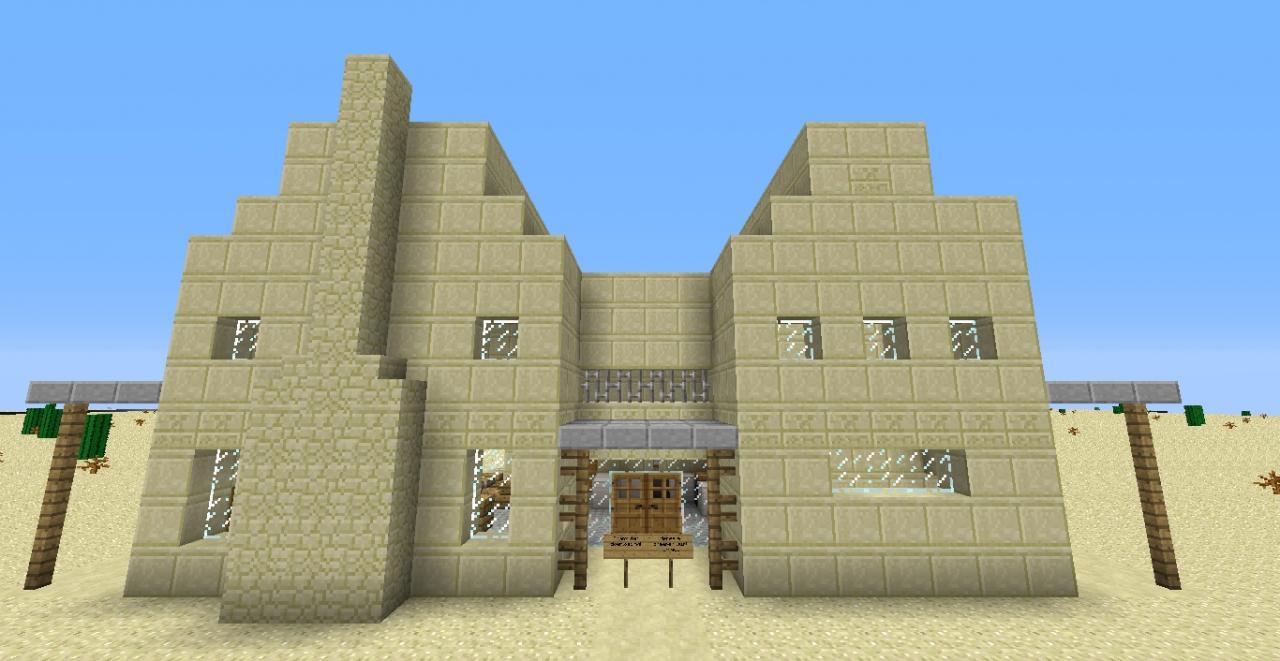 Desert oasis Minecraft Map