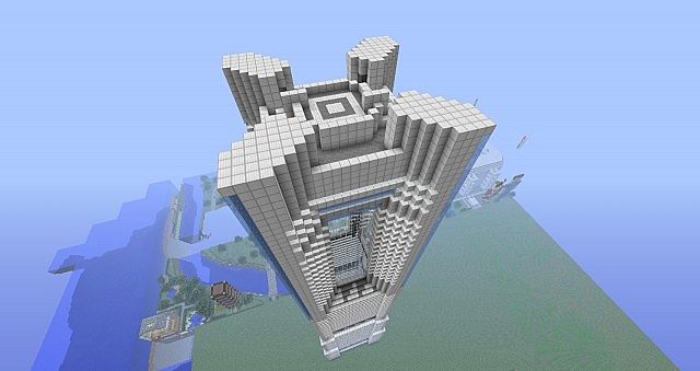 Yokohama Landmark Tower Minecraft Map