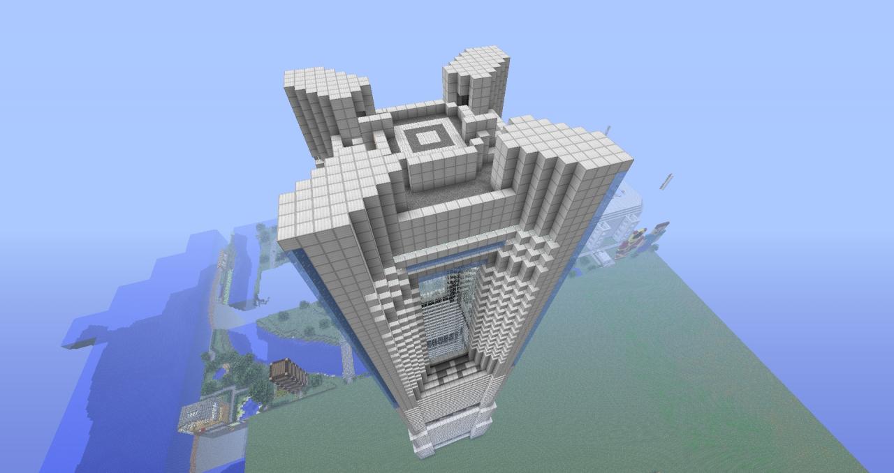 Yokohama Landmark Tower Minecraft Map