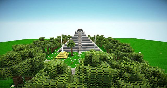 Mayan Temple Minecraft Map