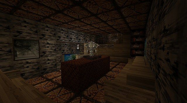 Star Wars [X-Wing] and tree-house Minecraft Map