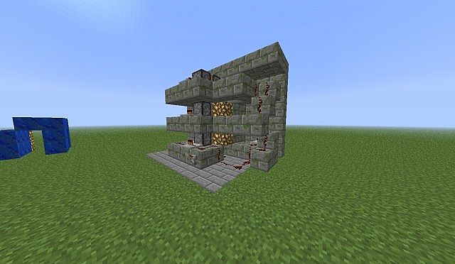 6x1 double horizontal piston extender Minecraft Map