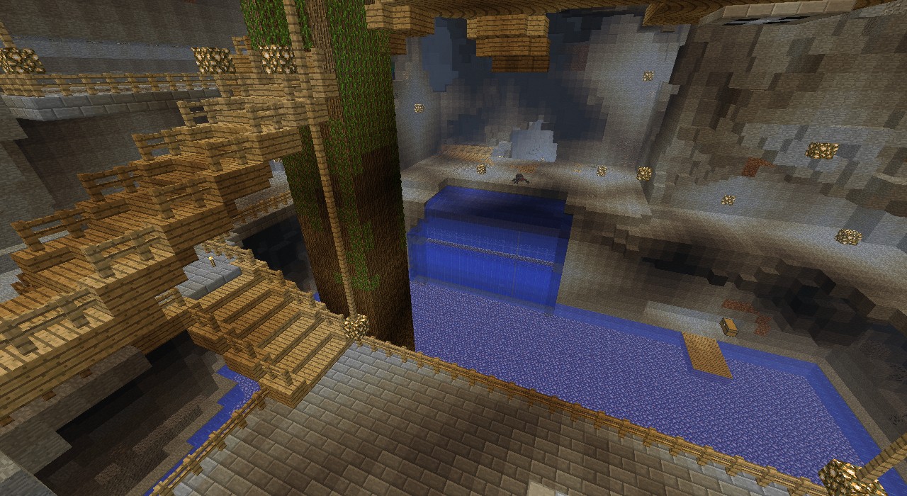 My Underground City Minecraft Map
