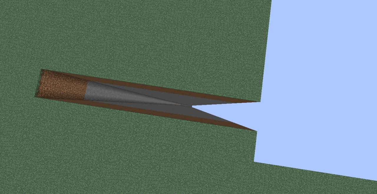 HUGE Crater Minecraft Map