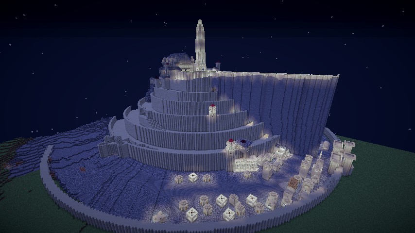 Digital Middle Earth project Minecraft edition Minecraft Map