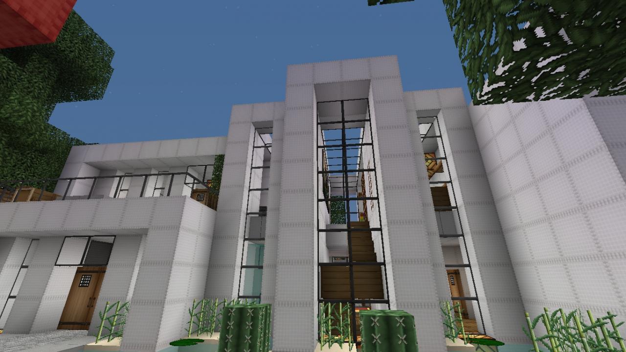 Modern House | Modern City Minecraft Map