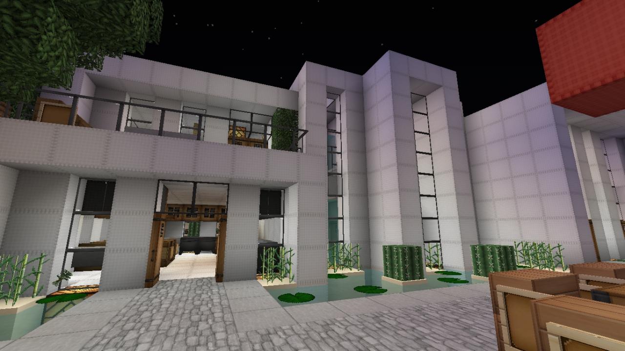 Modern House | Modern City Minecraft Map