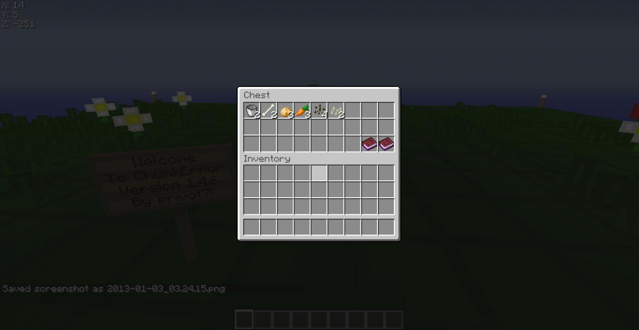 ChunkError Minecraft Map