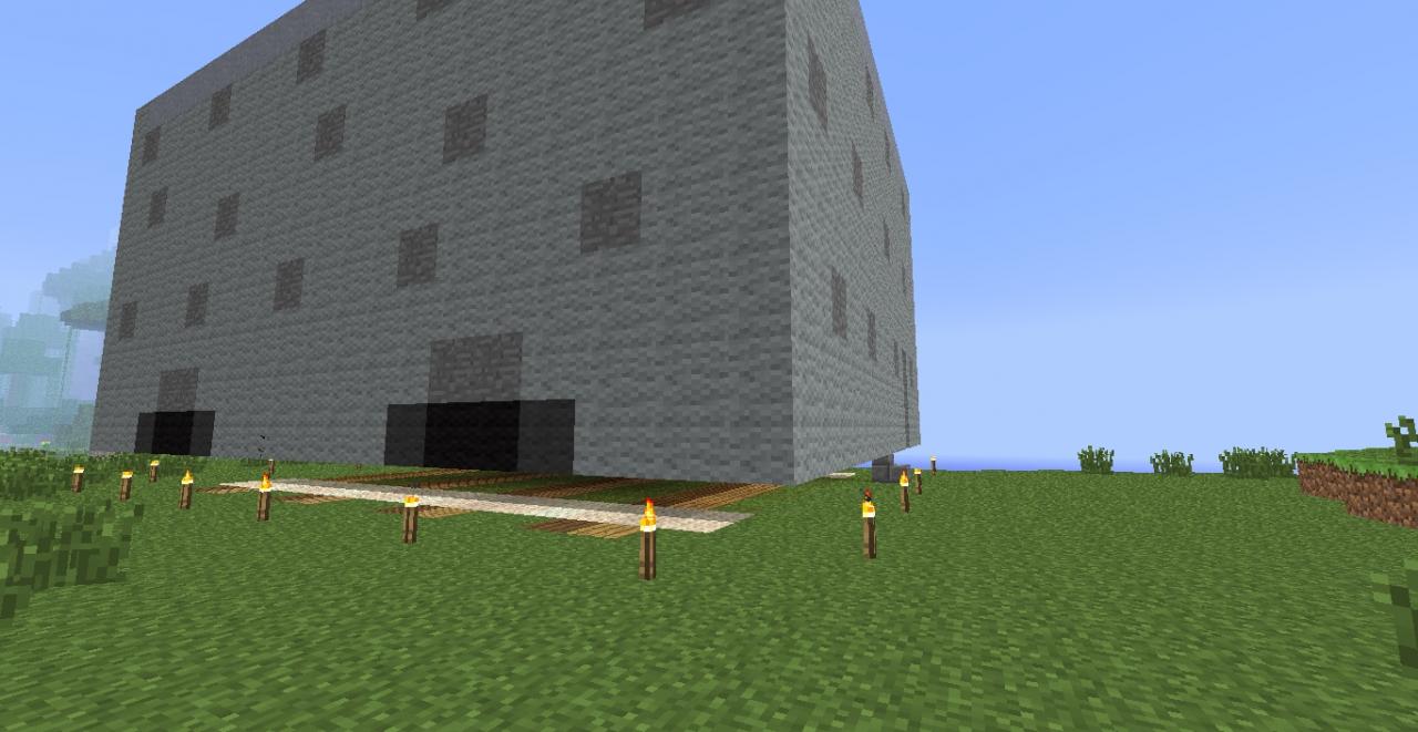 Huge Livable Blocks [Tool World] Minecraft Map