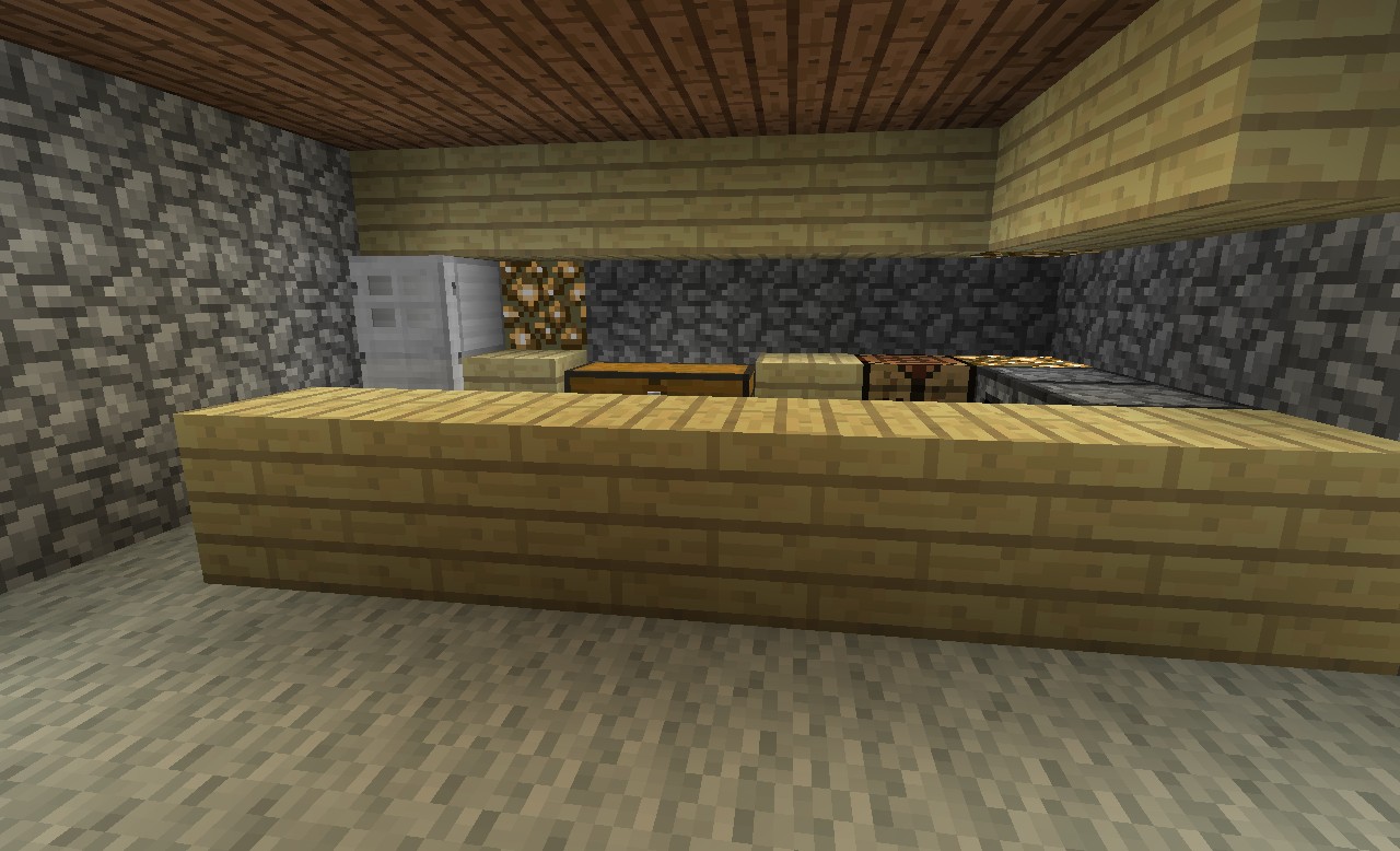 A Cozy Cabin House on the Water Minecraft Map