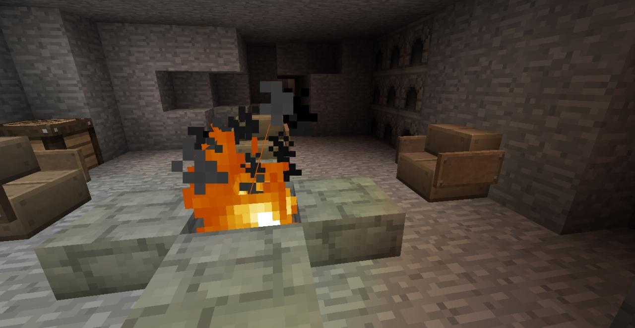 Skyrim Mountain Bandit Camp! Minecraft Map