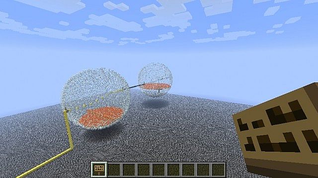 sphere/pyramid parkour Minecraft Map