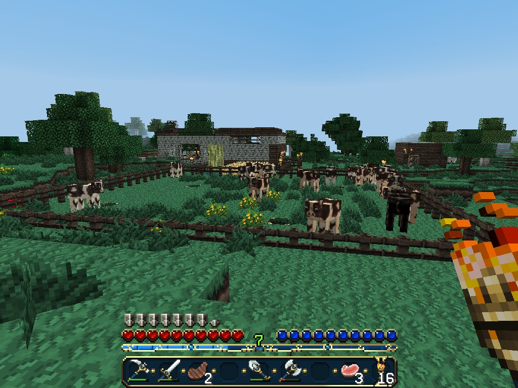 2 people lets play! Minecraft Blog